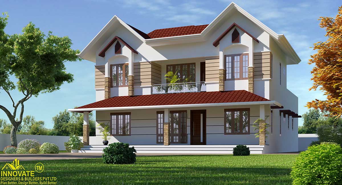Innovate Designers & Builders | Colonial House Elevations