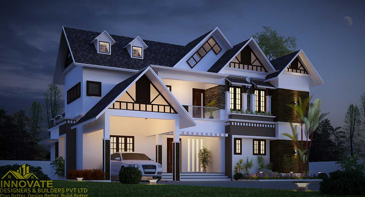 Innovate Designers & Builders | Colonial House Elevations